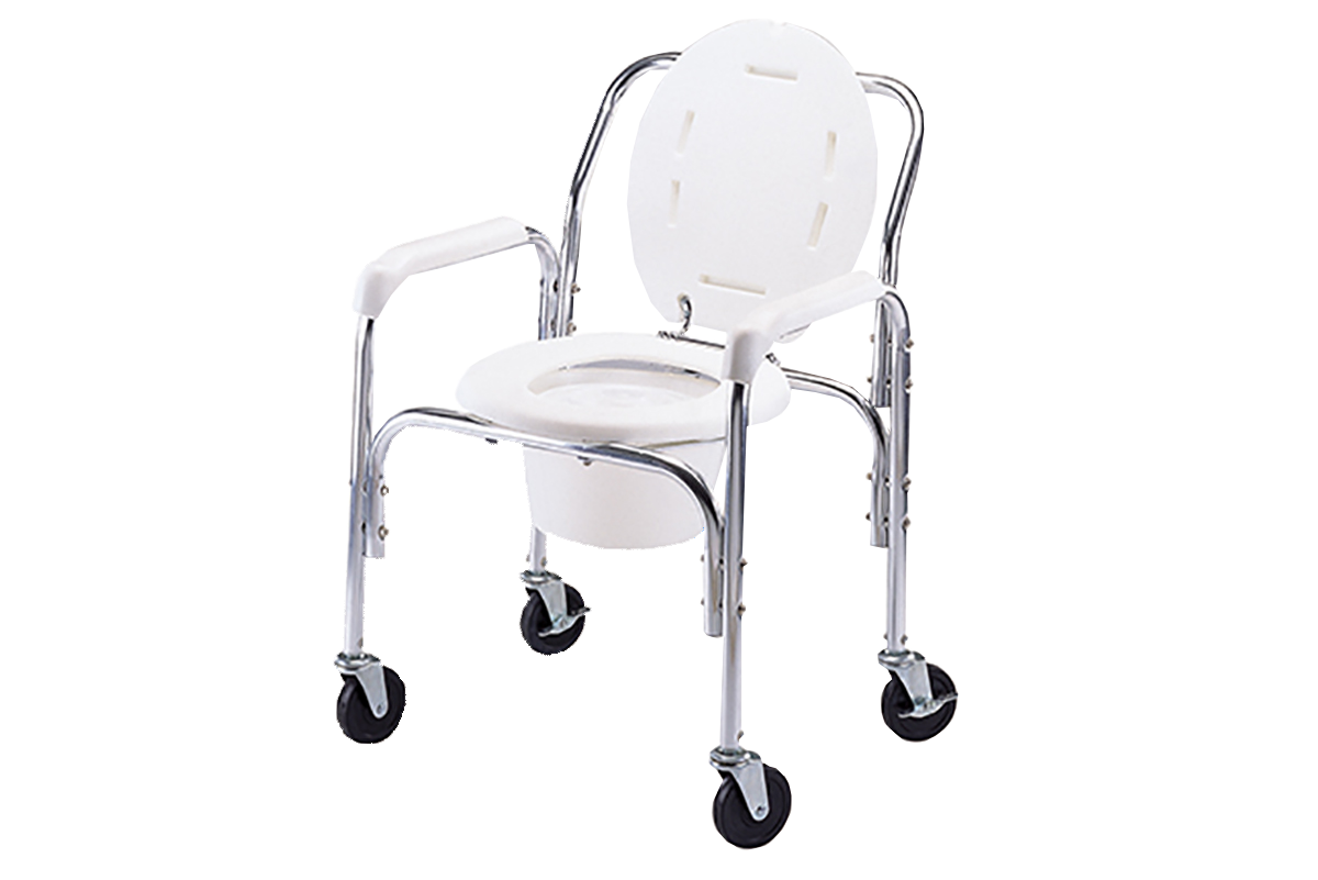 Commode Chair with Wheels – ijmedicals
